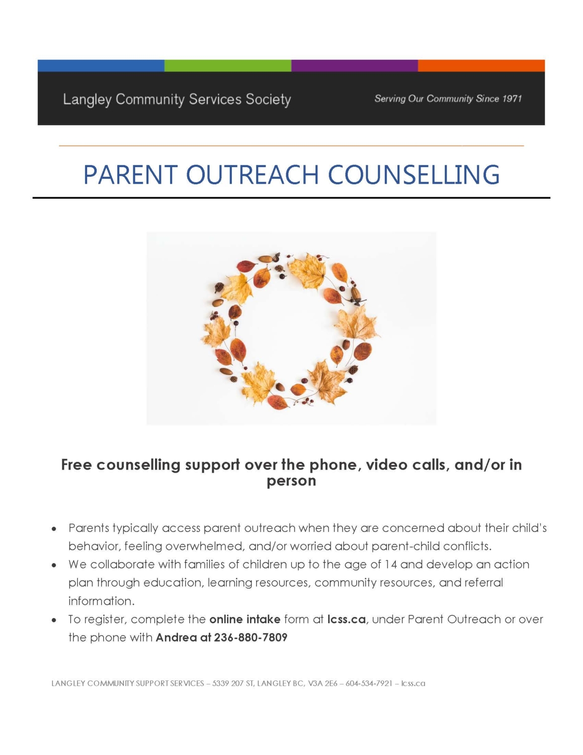 Parent Outreach - LCSS